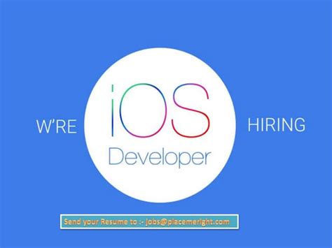 Ios Developer For Pune And Ahmedabad Location Pptx