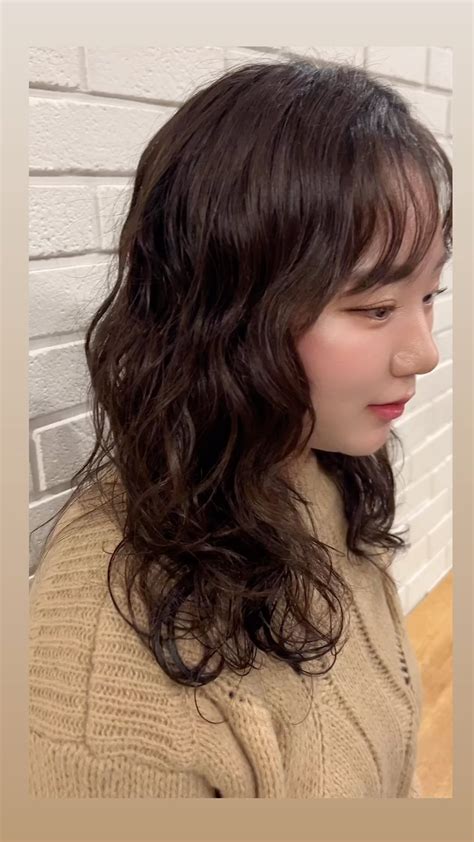 서현미용실 분당미용실 준오헤어가든서현점 수지 레이어드얼굴소멸펌 전문 무작정 기른머리 계속 둘 거에요 머리고민 절대 혼자하지 마세요🙏 둥근 얼굴형 숱많은 머리