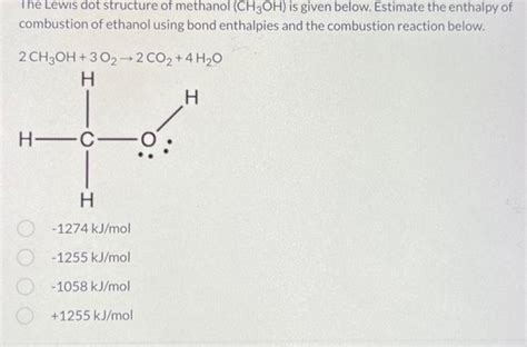 Lewis Structure Of Methanol Methanol Stock Illustrations Vectors