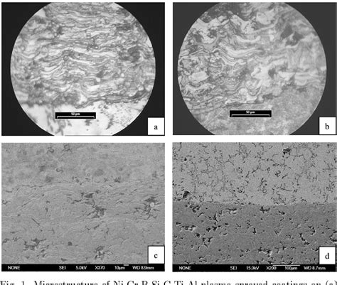 Figure 1 From The Influence Of Steel And Cast Iron As Substrate Materials On The Microstructure