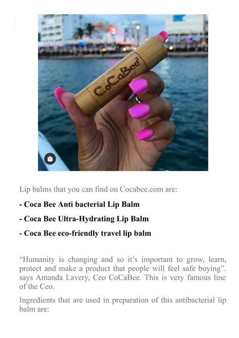 Ppt All You Need To Know About Antibacterial Lip Balm Powerpoint