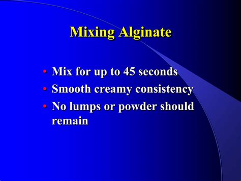 Dental Alginate Mixing Ratio At Diane Gilbreath Blog