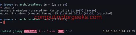 How To Install And Use Tmux Terminal Multiplexer In Linux And Unix Computingforgeeks