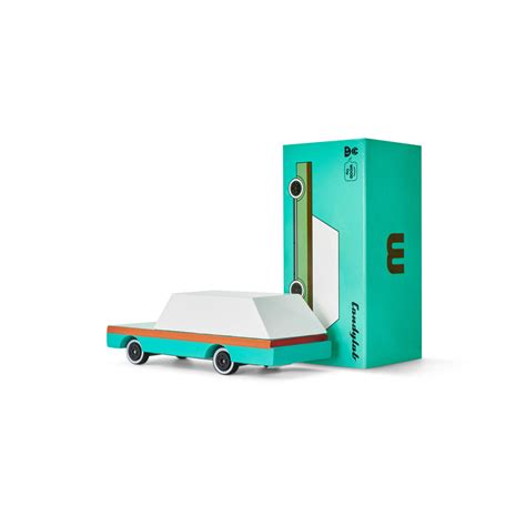 Candylab Toys Candycars Teal Wagon Wooden Toy Car Uk Scout And Co