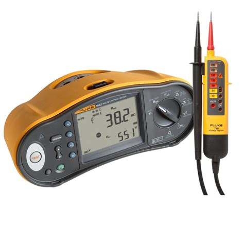 Fluke 1662 Multifunction Tester And Free T90 Two Pole Tester