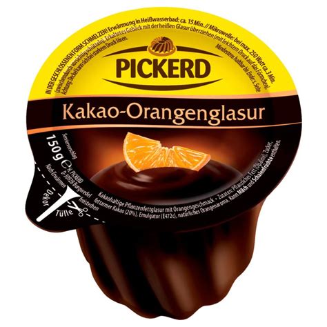 Pickerd Cocoa Orange Glaze 150g Buy Online Now H Pickerd German € 500
