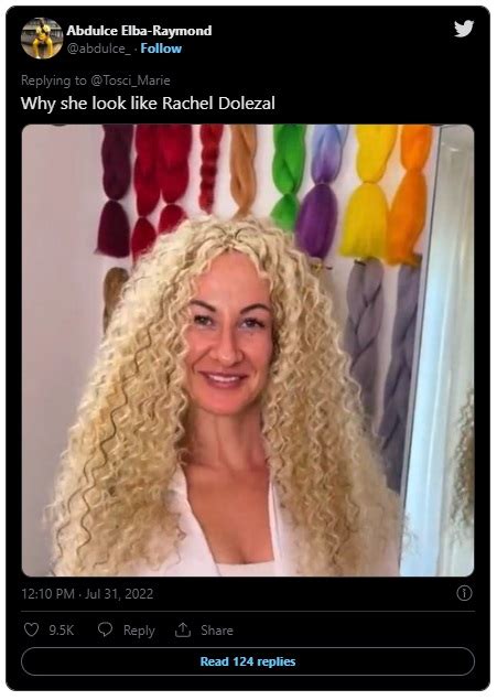Video Tiktok Hairstylist Transforming White Woman Into Rachel Dolezal Hairstyle Look Alike Gets