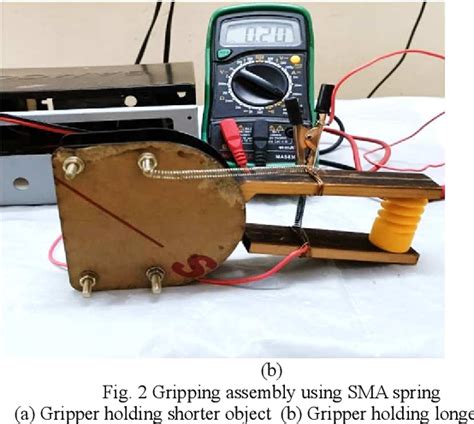 Figure 2 From A Shape Memory Alloy Spring Actuated Gripper With Self