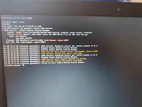 I Messed With Xorg Configs On Reboot Sddm Fails To Start Then