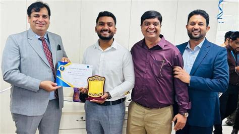 Hasnain Ali On Linkedin I Am Thrilled To Have Received This Trophy And