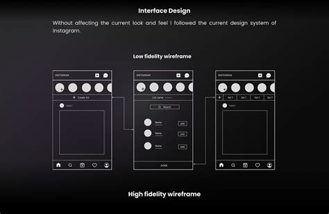 Instagram Redesign Concept Uiux Behance
