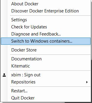 Getting Started With Windows Containers Xbim Dev