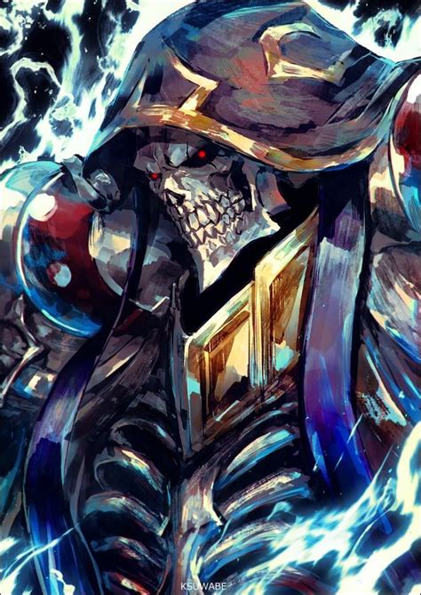 Ainz Ooal Gown By Illustrator K Suwabe Roverlord