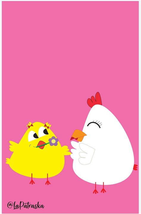 Pollito Y Mamá Pollito Amor De Mamá Mamá
