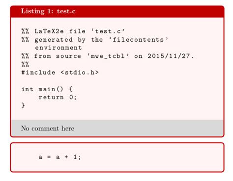 It Is Possible To Define Styles In Tcolorbox Listings TeX LaTeX Stack Exchange