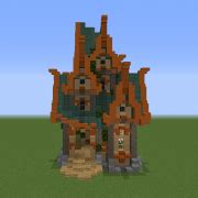 Search Fantasy House Blueprints For Minecraft Houses Castles