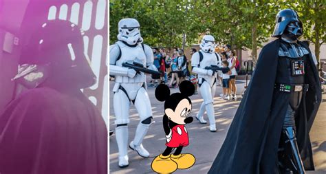 Darth Vader Refuses To Answer Disney World Guest Who Meant Well