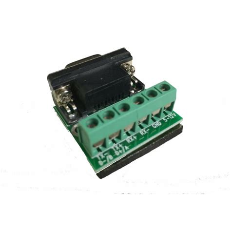 Rs232 Rs422 Rs485 Serial Db9 To Terminal Block Adapter