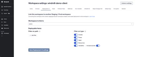 Deploy To Prod Using The UI Windmill