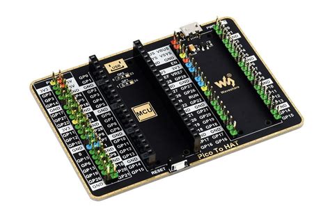 Fejlesztői Lap Gpio Bővítő Raspberry Pi Pico Hoz 1x Raspb