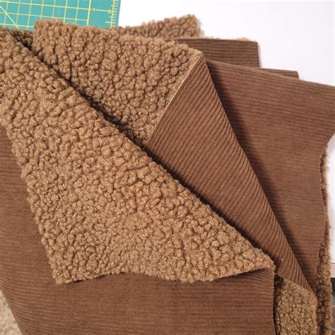 Ideas For This Corduroy Faux Sherpa Fabric R Sewing