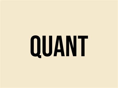 What Does Quant Mean Meaning Uses And More Fluentslang