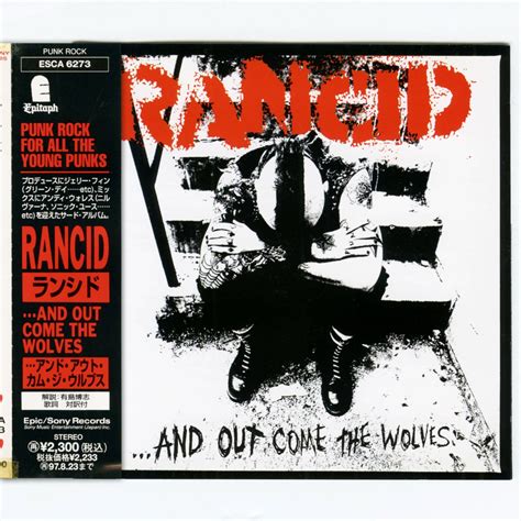 【日本盤】rancid And Out Come The Wolves Jpn Orglp Cd Epic 【ユーズド
