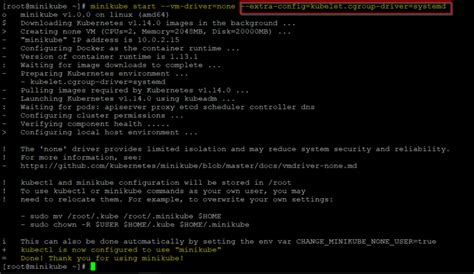 lösung für kubernetes minikube kubelet failed with kubelet cgroup