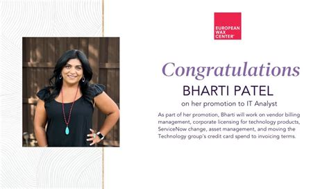 Bharti Patel On Linkedin So Excited About The New Role 44 Comments