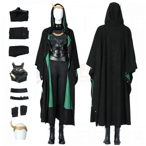 Female Loki Cosplay Costume Variant Of Loki Sylvie Lushton Cosplay Suit