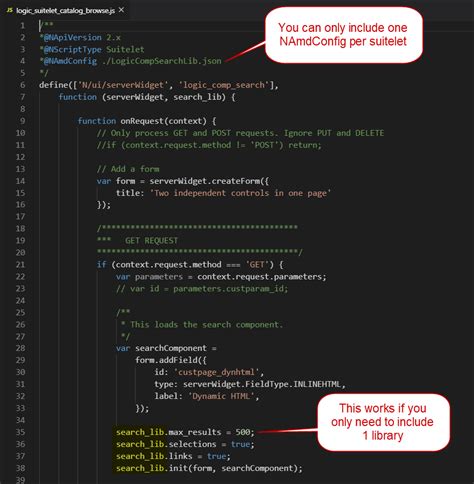Suitescript 20 Namdconfig Dynamic Entries Netsuite Experiences
