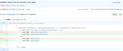 Statemin Is Not Correctly Written In State Object · Issue 209 · Iobrokeriobrokernode Red · Github