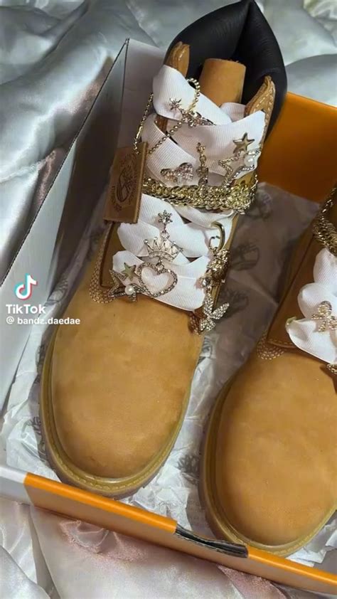 Customized Timberlands Girly Shoes Pretty Sneakers Custom Shoes Diy