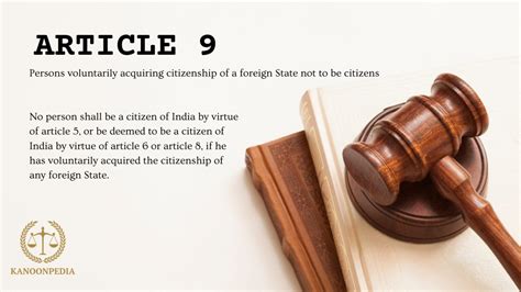 Article 9 Of Indian Constitution 360° Comprehensive Analysis