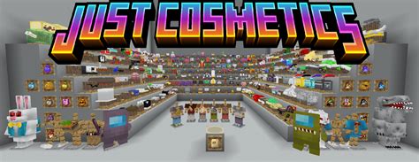 Just Cosmetics Gallery Minecraft Bedrock Addons Curseforge