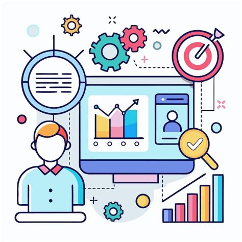 Business Growth Strategy With Charts And Data Analytics Premium Ai Generated Vector