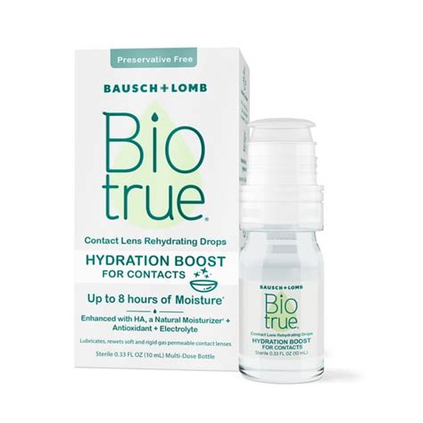 Blink Nourish Eye Drops For Dry Eyes Preservative Free Lubricating Eye