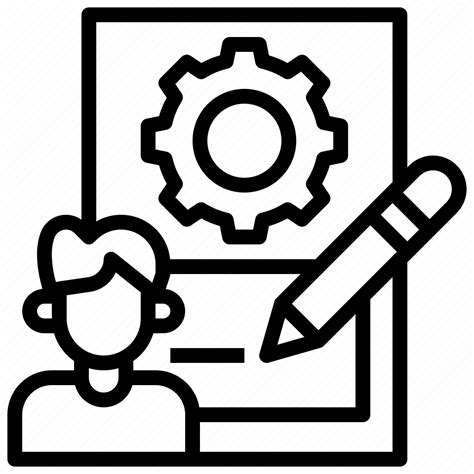 Developer Pencil Software Development Programmer Business Icon Download On Iconfinder