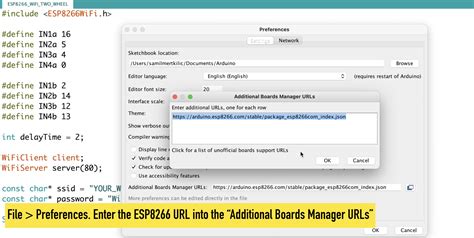 Esp8266 Two Wheel Robot Nodemcu And Stepper Motor 8 Steps Instructables