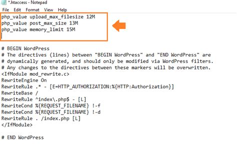 Fix Uploaded File Exceeds Upload Maximum Filesize Directive
