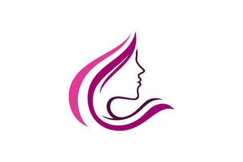 Woman Silhouette Logo Head Face Logo Graphic By Bigbang · Creative Fabrica