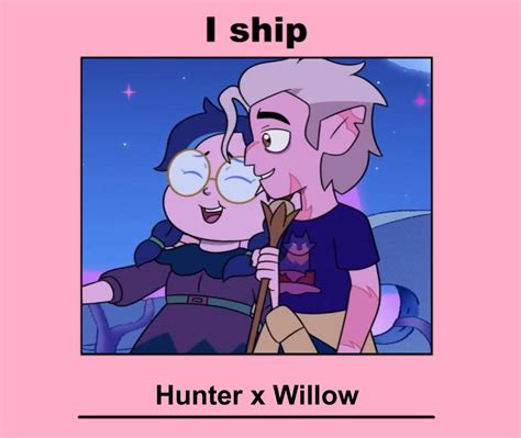 I Ship Hunter X Willow By Matthiamore On Deviantart