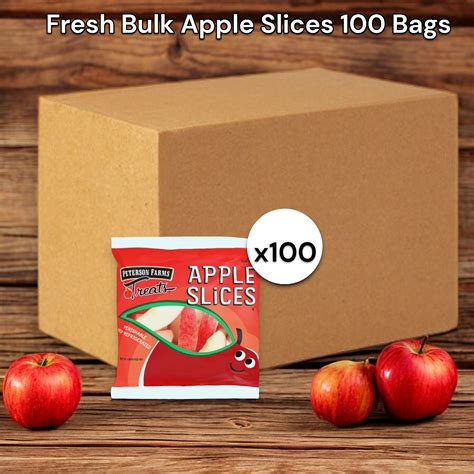 Fresh And Convenient Sliced Apple Packs Easy Lunches