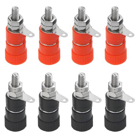 Wmycongcong 40 Pcs Binding Posts Terminals 4mm Banana Plug Socket 4mm Terminal Connector For