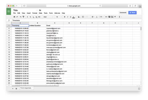 How To Create Google Spreadsheet Form throughout Data Capture. Google ...