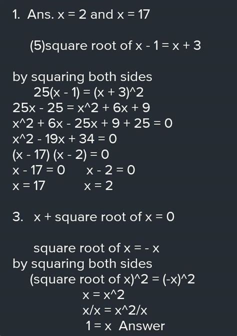 A Number Problems1five Times The Square Root Of 1 Less Than A Number
