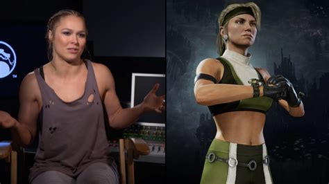 Ronda Rouseys Mortal Kombat Sonya Blade Cosplay Brings The Pain Dexerto