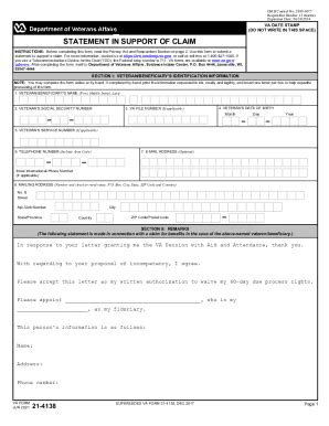 Fillable Online Application For Aid And Attendance Va Form Pdf Free Fax Email Print PdfFiller