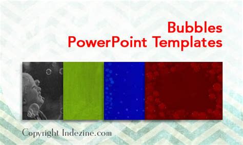 Bubbles PowerPoint Templates