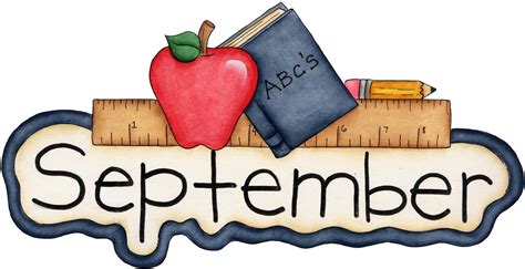 September Word Art